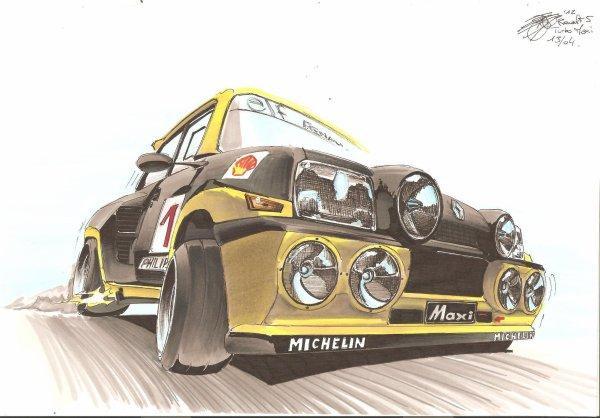Dessins/Caricatures. - Photos & Vidéos d'Alpine et Renault - AutoPassion