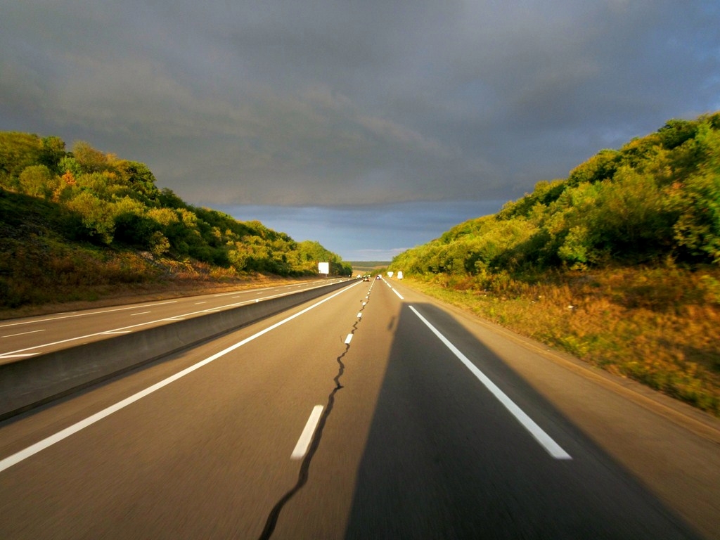 Paysage de route
