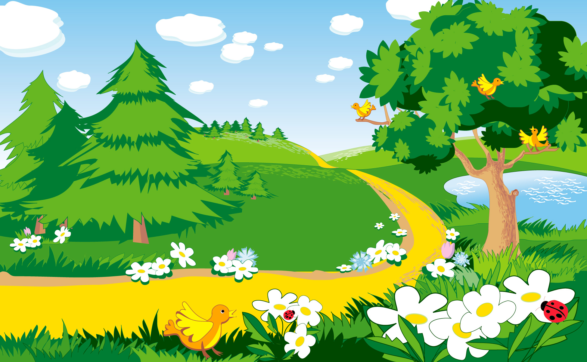 Paisaje infantil