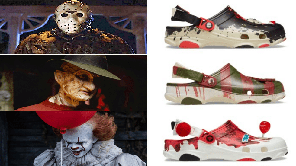 Horror Themed Crocs: Jason Voorhees, Freddy Krueger & P